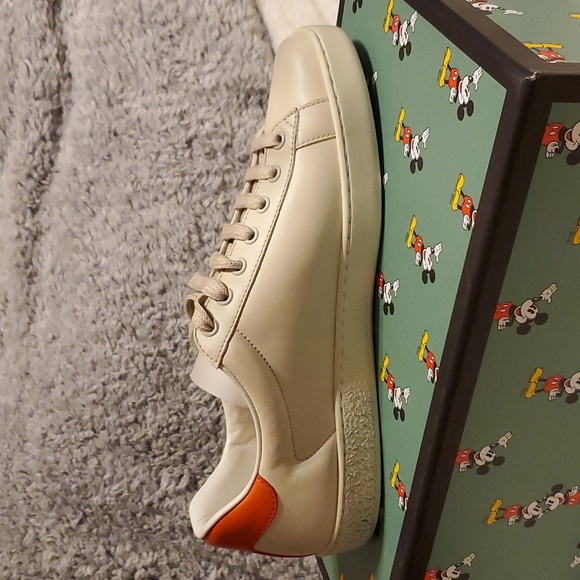 Gucci | Shoes | Gucci Disney X Gucci Mickey Mouse Sneakerstrainers ...